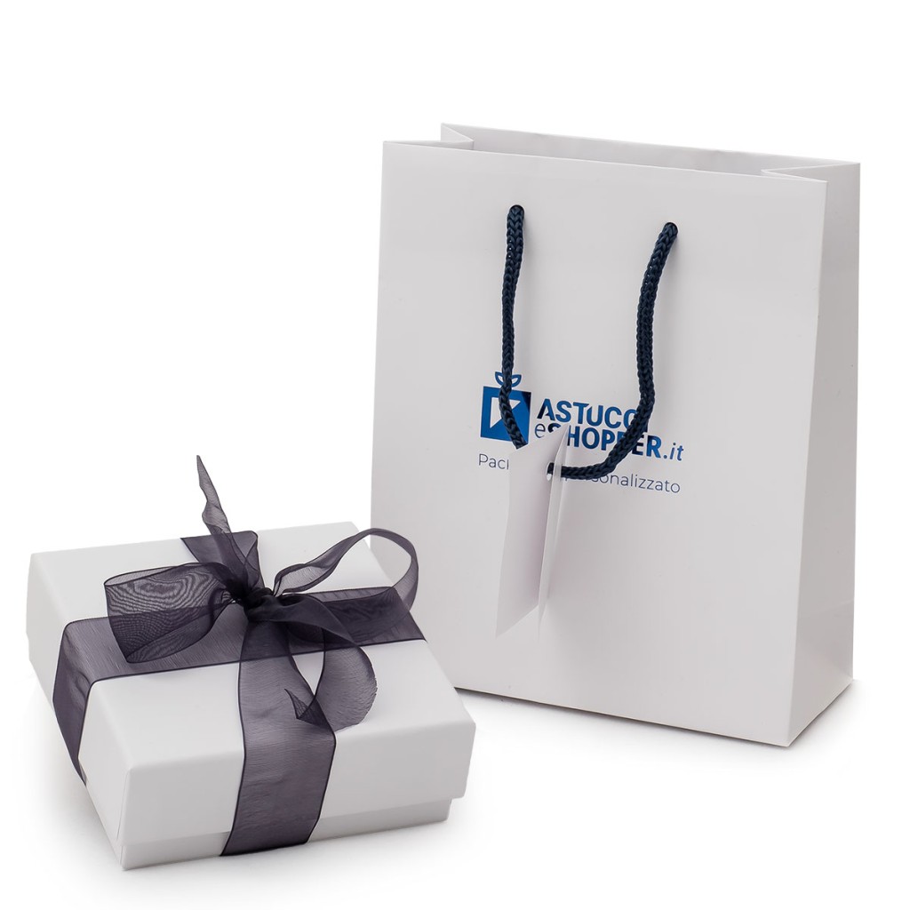 Astuccio con shopper multifunzione Bianco Gala M3 · Astucci e Shopper